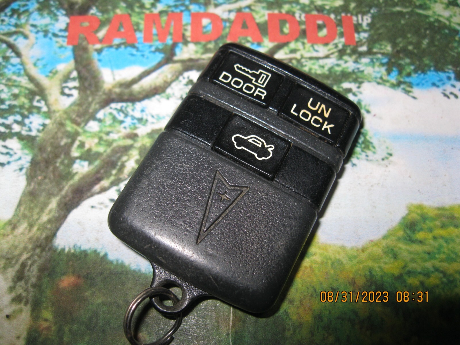Pontiac REMOTE 10063535 Transmitter Fob Grand Prix Firebird Grand AM ...