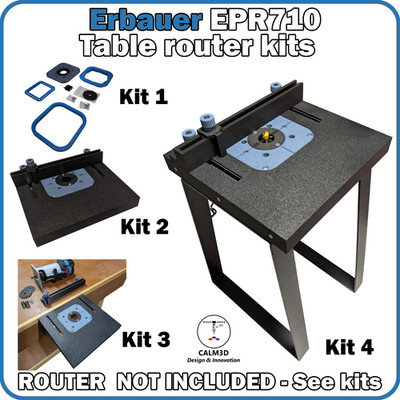 Erbauer EPR710 Compact trim router table kits | eBay UK