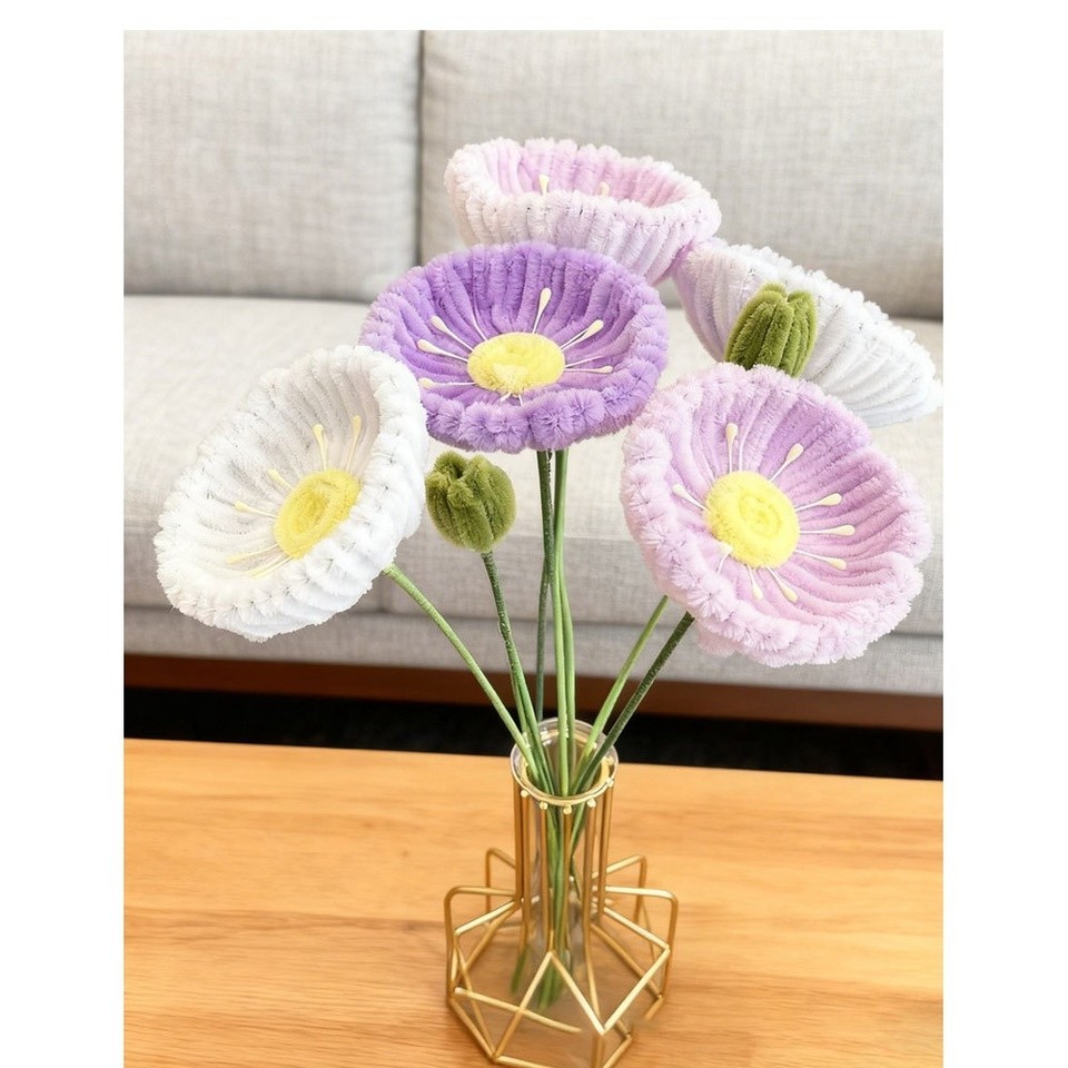 Artificial Flower with Twisting Rod Single Stem for Wedding and Holiday ...