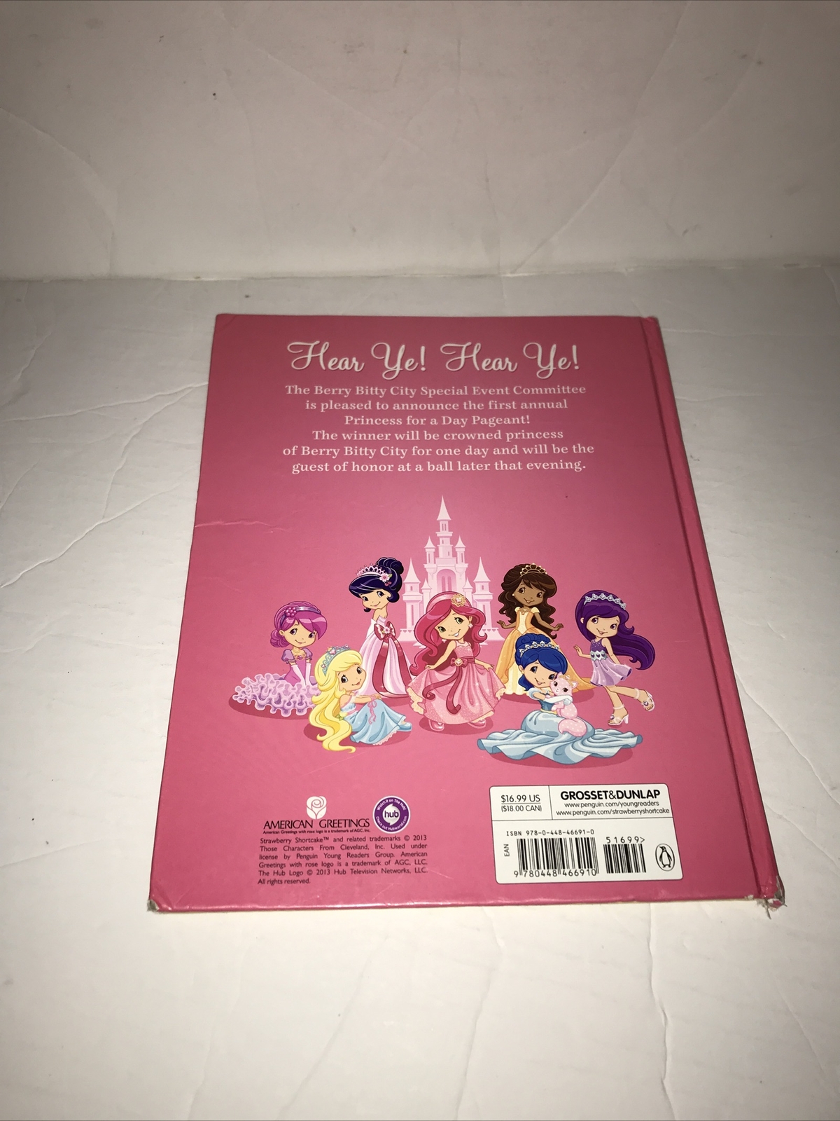 Strawberry Shortcake Princess Book