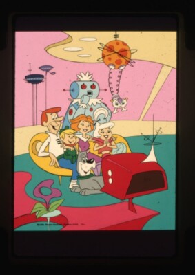 The Jetsons Animation Family Watching TV Original 35mm Transparency ...