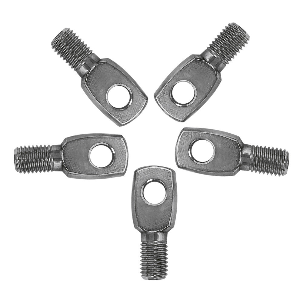 Set Of 5 Pcs 5/16 Inch - 24 Thread Size Stainless Steel T316 Threaded ...