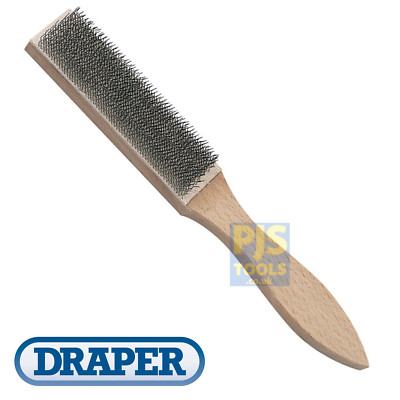 Draper 34477 fine steel tooth file card for cleaning engineers files ...