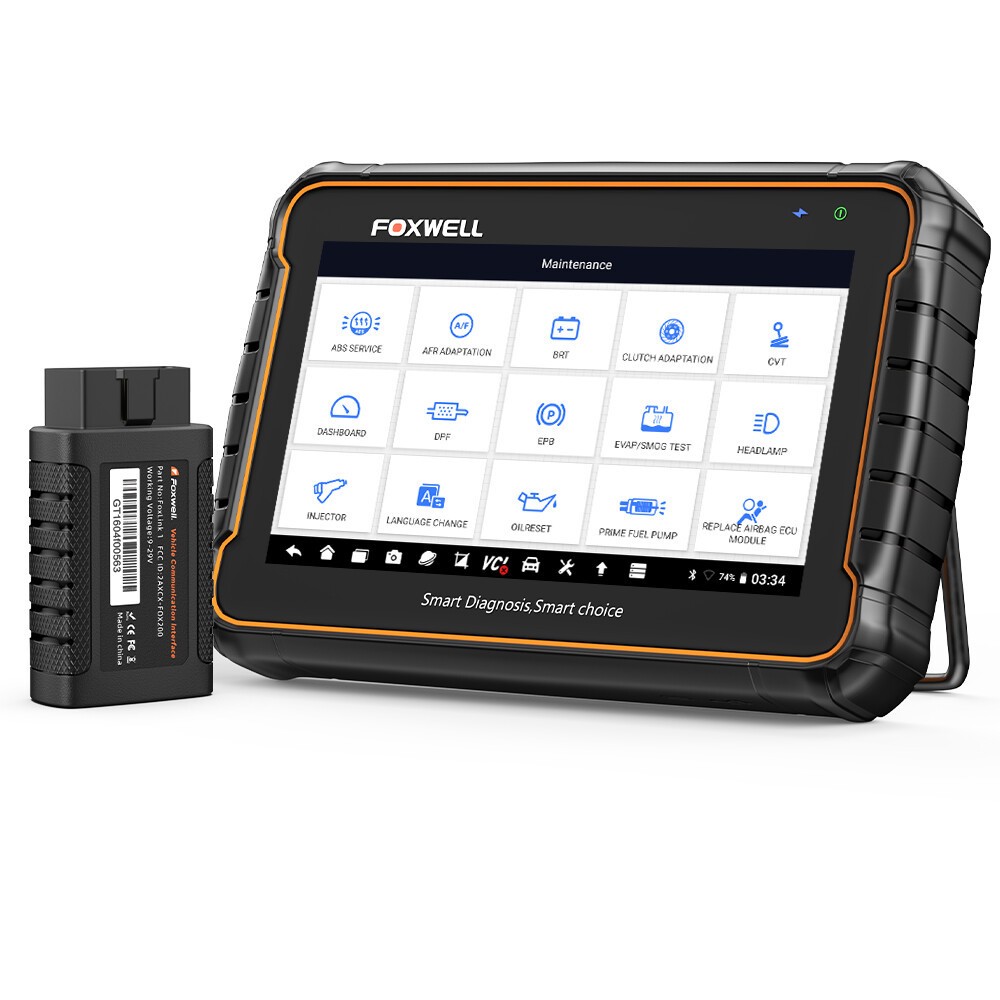 Foxwell GT60 Diagnostic Scan Tool Full System Bi-Directional Car OBD2 ...