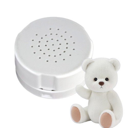 2PCS Teddy Bear Voice Recorder 30 Seconds Voice Box for Stuffed Animal ...