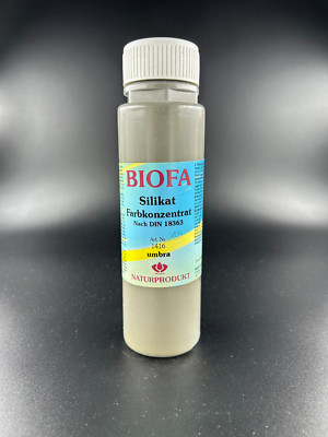 Biofa Silikat-Farbkonzentrat 1416, umbra 0,25 L | eBay.de