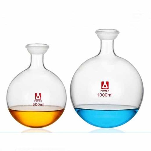 100ml-2000ml Round Bottom Boiling Flask w/ Ball Mill Standard Joints ...