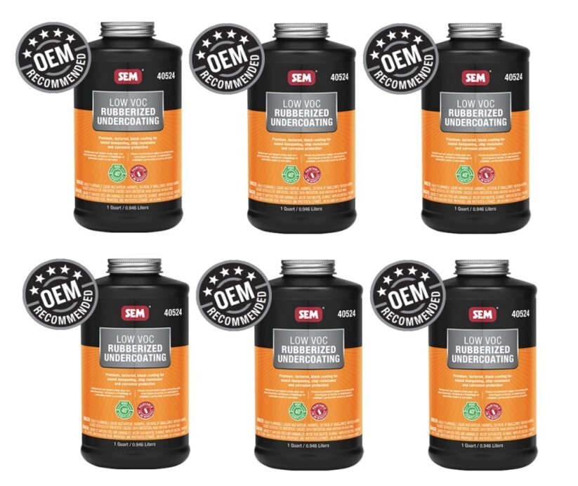 SEM 40524, Rubberized Undercoating, Low VOC (6 Pack) | eBay