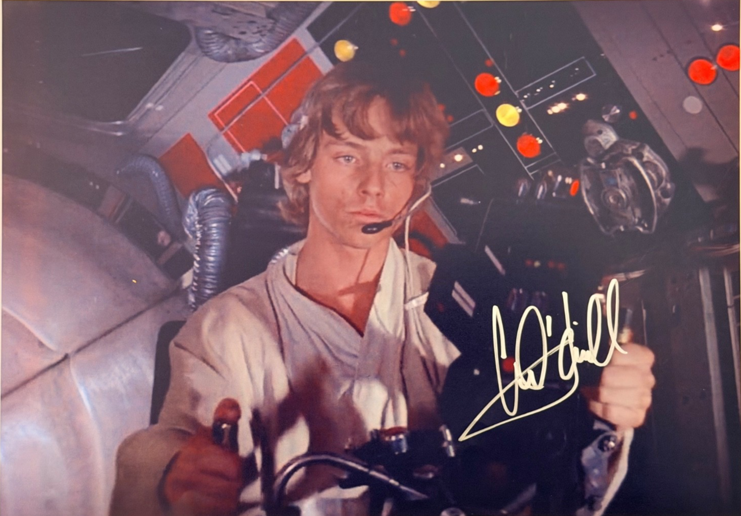 Mark Hamill Signed Star Wars Luke Skywalker 8x11.5 Photo COA | eBay UK