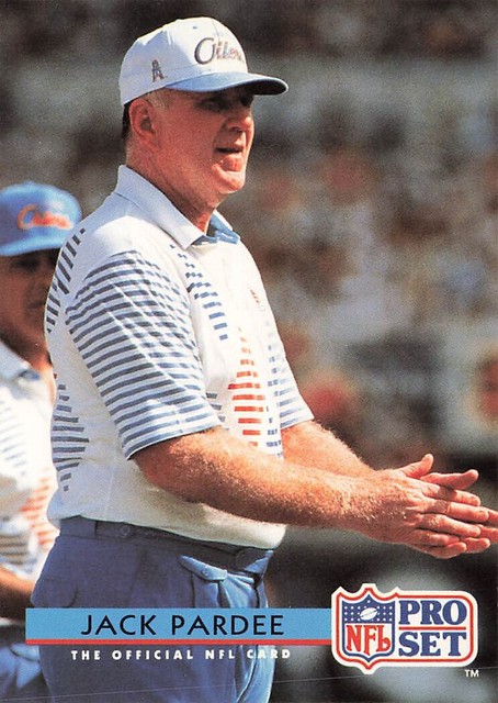 1992 Pro Set - #189 Jack Pardee for sale online | eBay