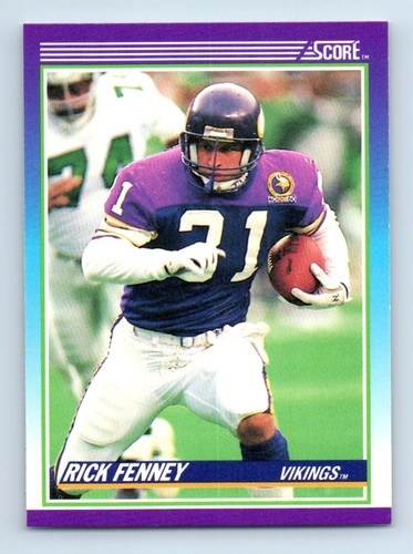 1990 Score Rick Fenney Minnesota Vikings #143 | eBay