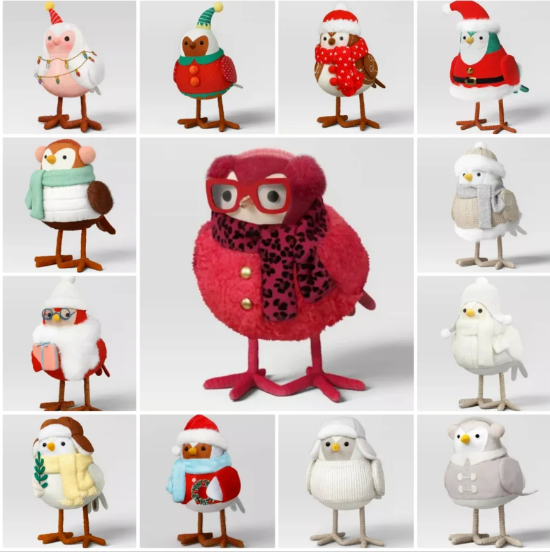 NEW! Complete Set of 13 Target Wondershop 2023 Featherly Friends Birds ...