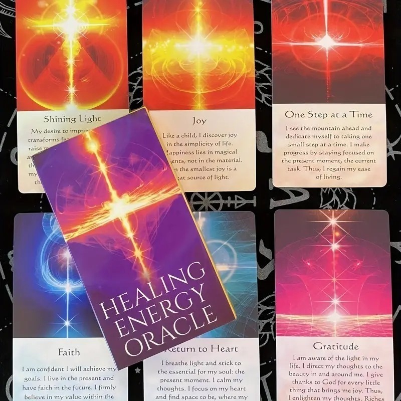 The Healing Energy Oracle Deck NEW Sealed Divination Tarot Self-Care | eBay