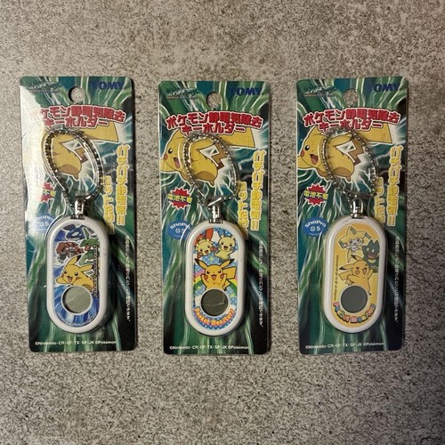 Pokemon Keychain Set Of 3 Static Removal Heisei Retro | eBay Australia