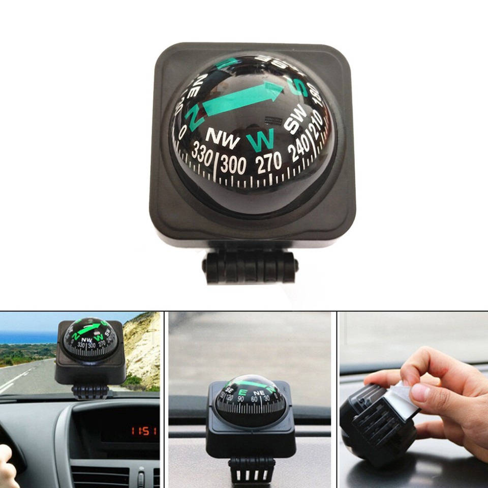 Car Dashboard Compass Mini Balls Dash Mount Navigation Hiking Outdoor ...