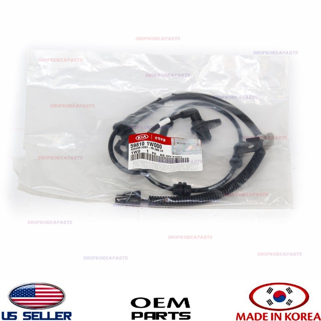 Genuine OEM Kia 59810 1w000 Front Left ABS Sensor Assembly 598101W000 ...