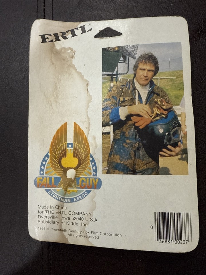 1982 Ertl Super Stars Colt The Fall Guy Action Figure (Lee Majors ...