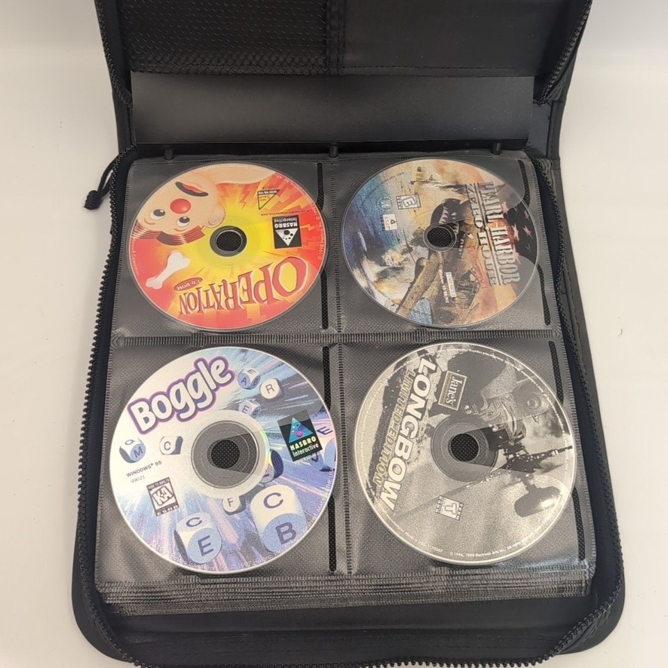 Vintage PC Games Lot of 42 Computer Software CD-ROM w/ Case | eBay