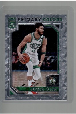 JAYSON TATUM PRIMARY COLORS 2021 22 PANINI DONRUSS ELITE BASKETBALL | eBay