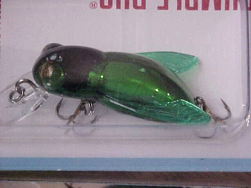 Rebel 1/2" F7413 7/64oz BUMBLE BUG Lure in "JUNE BUG" for Bass/Panfish ...