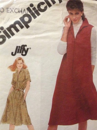 Simplicity Sewing Pattern 5197 Ladies / Misses Dress & Jumper Size 14 ...