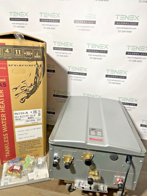 Rinnai RU199iN Indoor Tankless Water Heater Natural Gas 199K BTU (E-11 #0177) | eBay