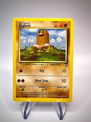 Pokémon TCG Diglett Base Set 2 71/130 Regular Unlimited Common | eBay