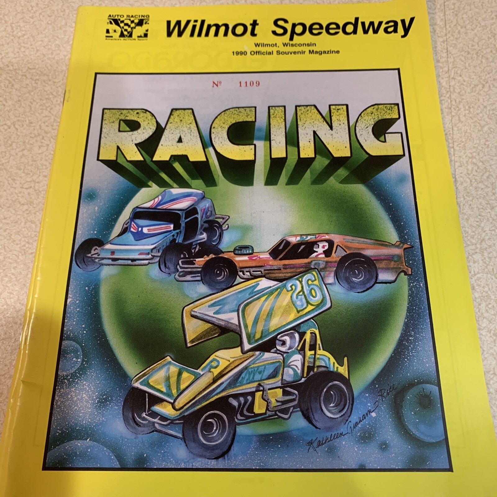 1990 Race Program Wilmot Speedway | eBay