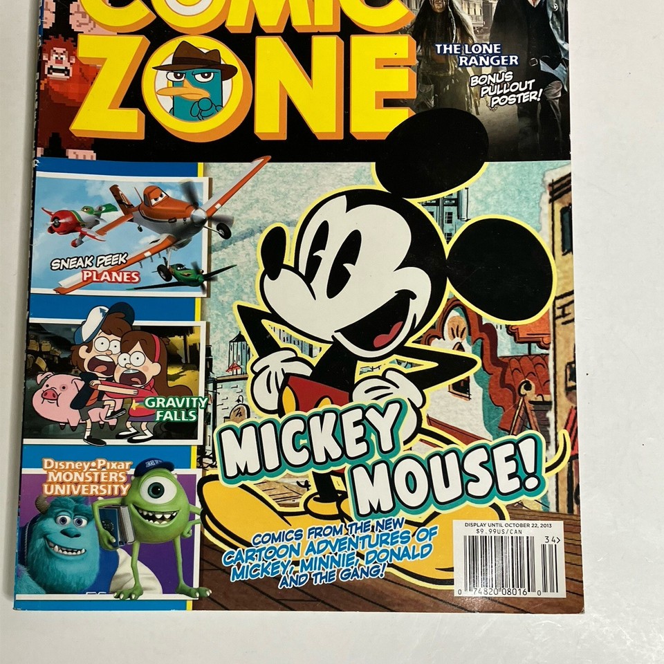 Disney Comic Zone Magazine Mickey Mouse! Summer 2013 | eBay