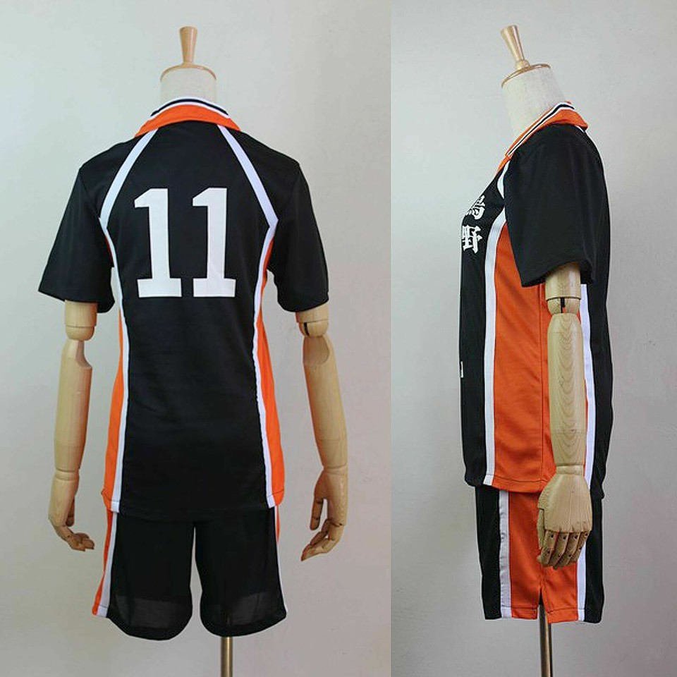 Haikyuu!! Karasuno High School Uniform Jersey No.11 Kei Tsukishima ...