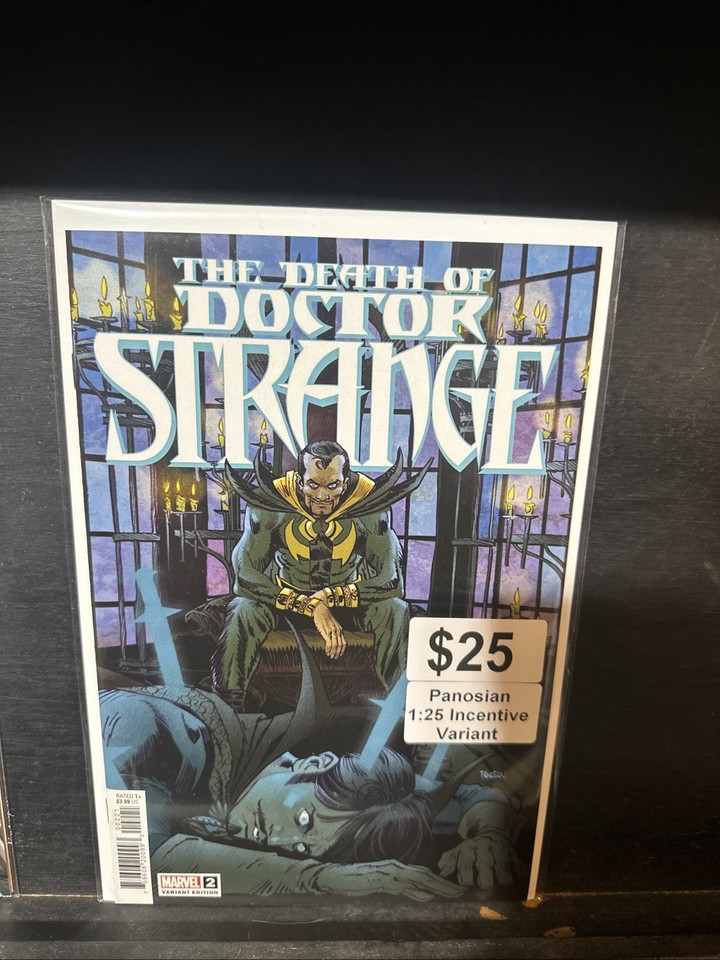 THE DEATH OF Doctor Strange #2 1N25 VARIANT COVER BY MARVEL COMICS 2019 ...