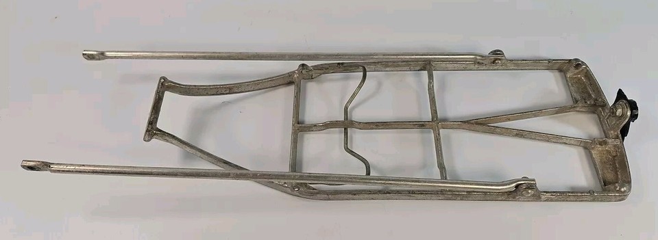 VTG PLETSCHER BIKE REAR RACK MODEL C ALUMINUM MADE SWITZERLAND -NO NUTS ...
