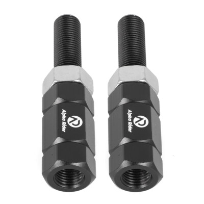 Threaded Tie Rod Extender Premium Spring Extension Rod Set Flexible