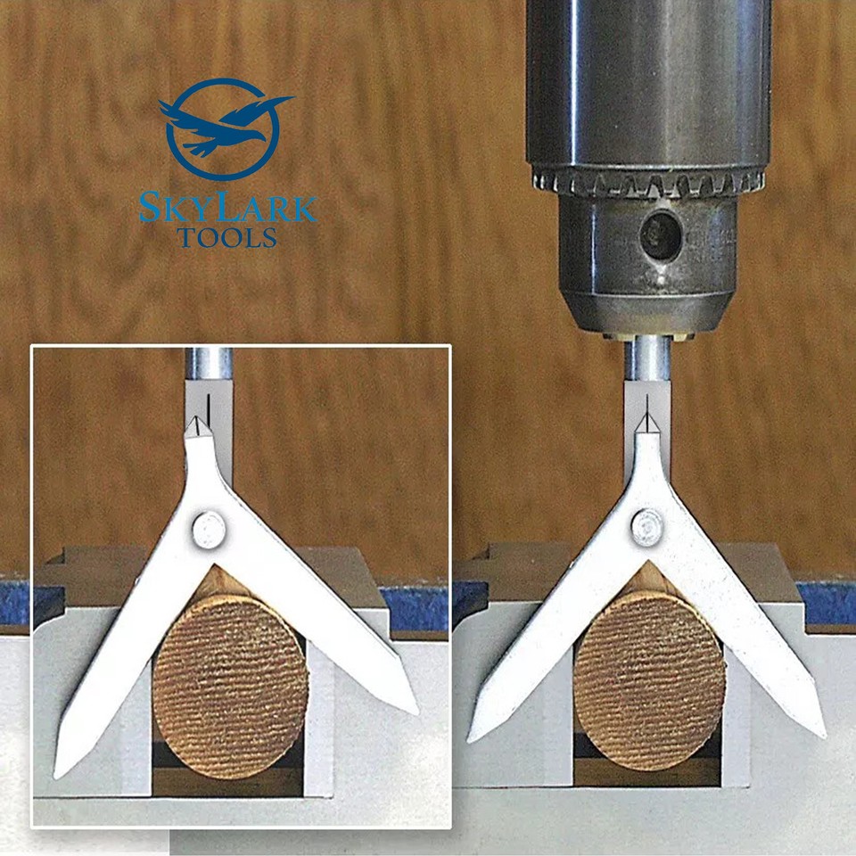 Round Bar Center Finder Tool For Work Piece 3/8" Drilling Milling ...