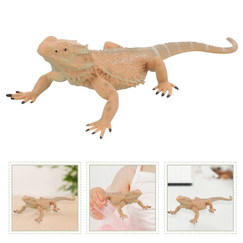 Reptile Figure Toy Lizard Model Bedromroom Decorations Park Toys Statue ...