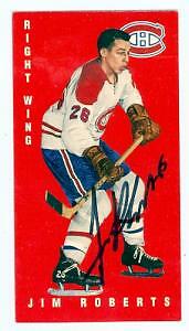 Jim Roberts autographed Hockey Card 1995 Parkhurst 1964 1965 Tallboys ...