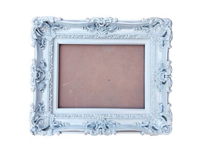 12x16 Matte Nickel Picture Frame Decorative Baroque Picture Frame ...