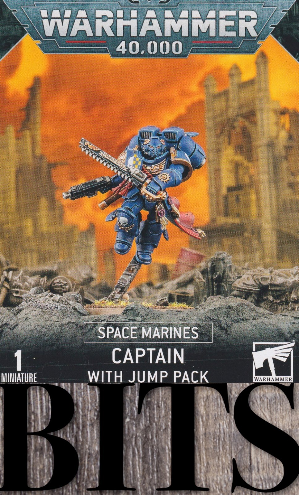Warhammer 40K Kill Team Leviathan Primaris Space Marine CAPTAIN JUMP ...