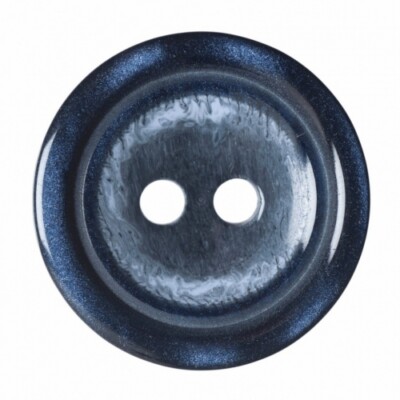 Hemline Round Plastic Buttons Navy 18mm - per pack of 3 | eBay UK