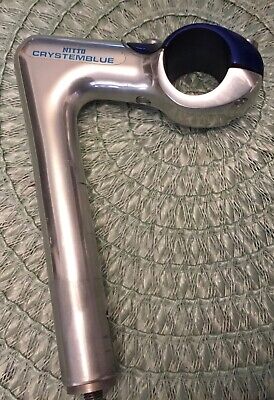 Ultra Rare Vintage Nitto Crystemblue Handlebar Stem | eBay Ultra Rare Vintage Nitto Crystemblue Handlebar Stem | eBay