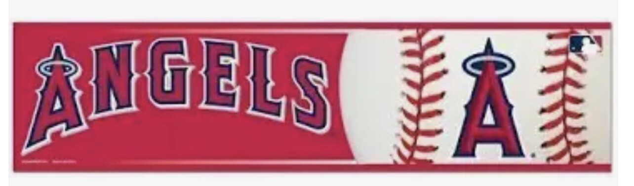 Los Angeles Angels Bumper Sticker MLB | eBay
