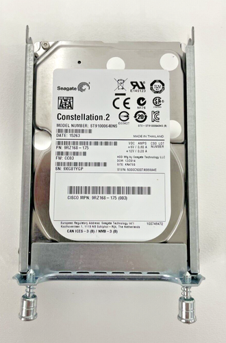 Seagate Constellation.2 ST91000640NS - Cisco 9R2168-175 SATA HDD 1TB ...