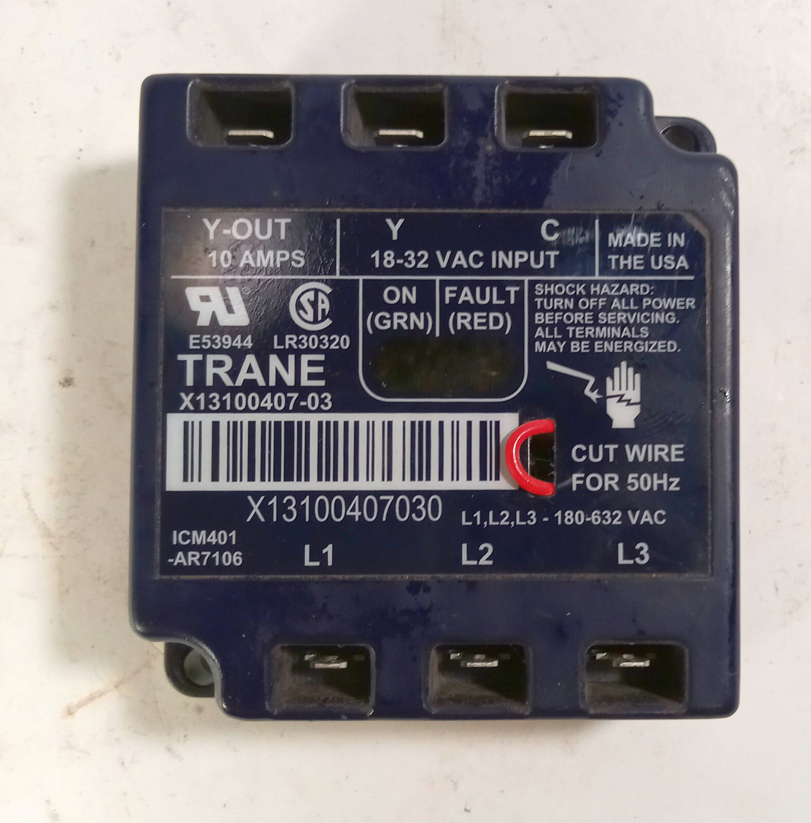 Trane X13100407-03 X13100407030 Phase Monitor Control for sale online ...