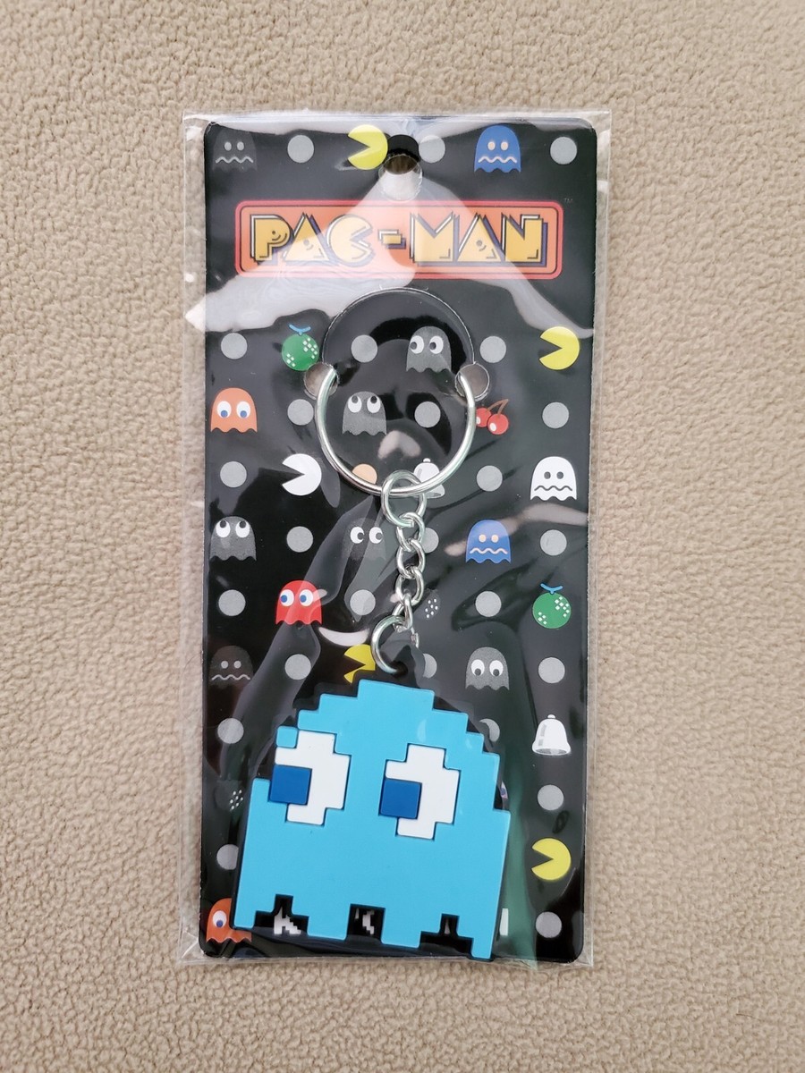 Set of 5 Pac-Man Rubber Ghost Keychains: Inky, Blinky, Pinky Set of 5 Pac-Man Rubber Ghost Keychains: Inky, Blinky, Pinky