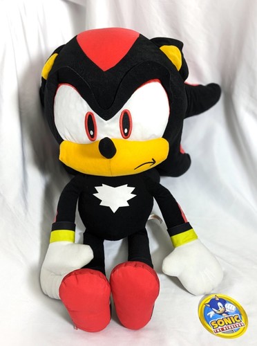 Sonic the Hedgehog Shadow Toy Factory Jumbo Giant Plush 24" Big Head ...