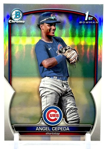 2023 Bowman Chrome /499 Angel Cepeda 1st Refractor BCP-205 - FREE ...