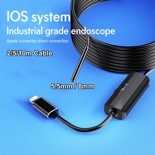 HD Endoscope Camera Borescope Snake Inspection Camera Plug and Play For ...