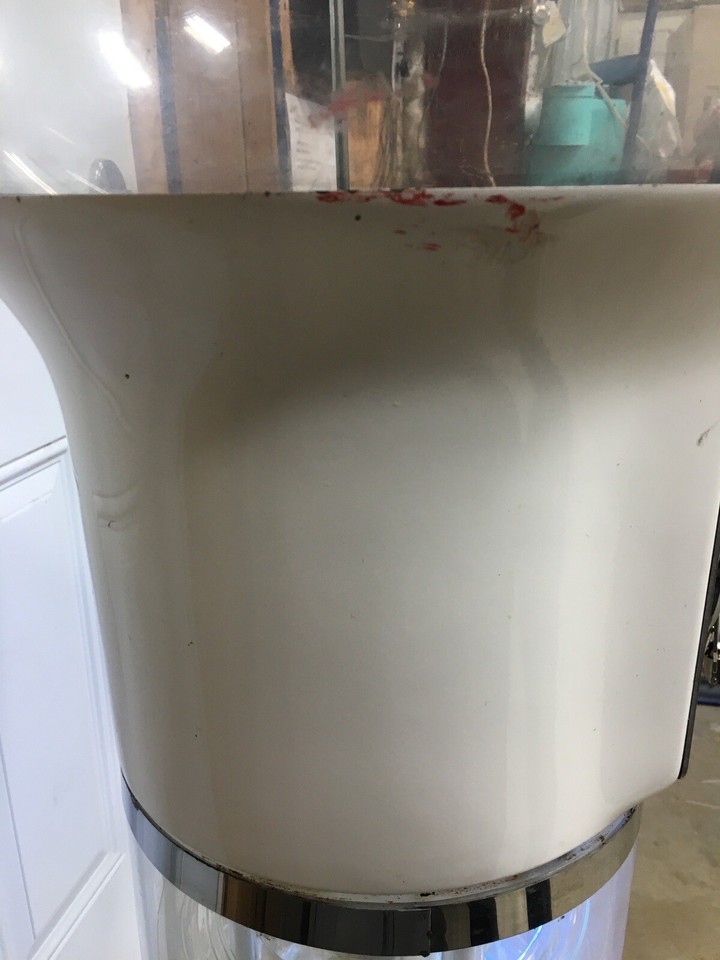 Vintage 3 Color REAL Neon Lighted Spiral Gumball Machine Wizard Spinner ...