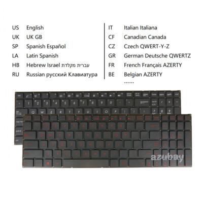 Keyboard for Asus X552E X552EP X552L X552LA X552LAV X552LD X552LDV ...