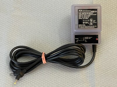 PERFORMANCE P-095GBC-USA AC-DC ADAPTER FOR GAMEBOY & POCKET & COLOR ...